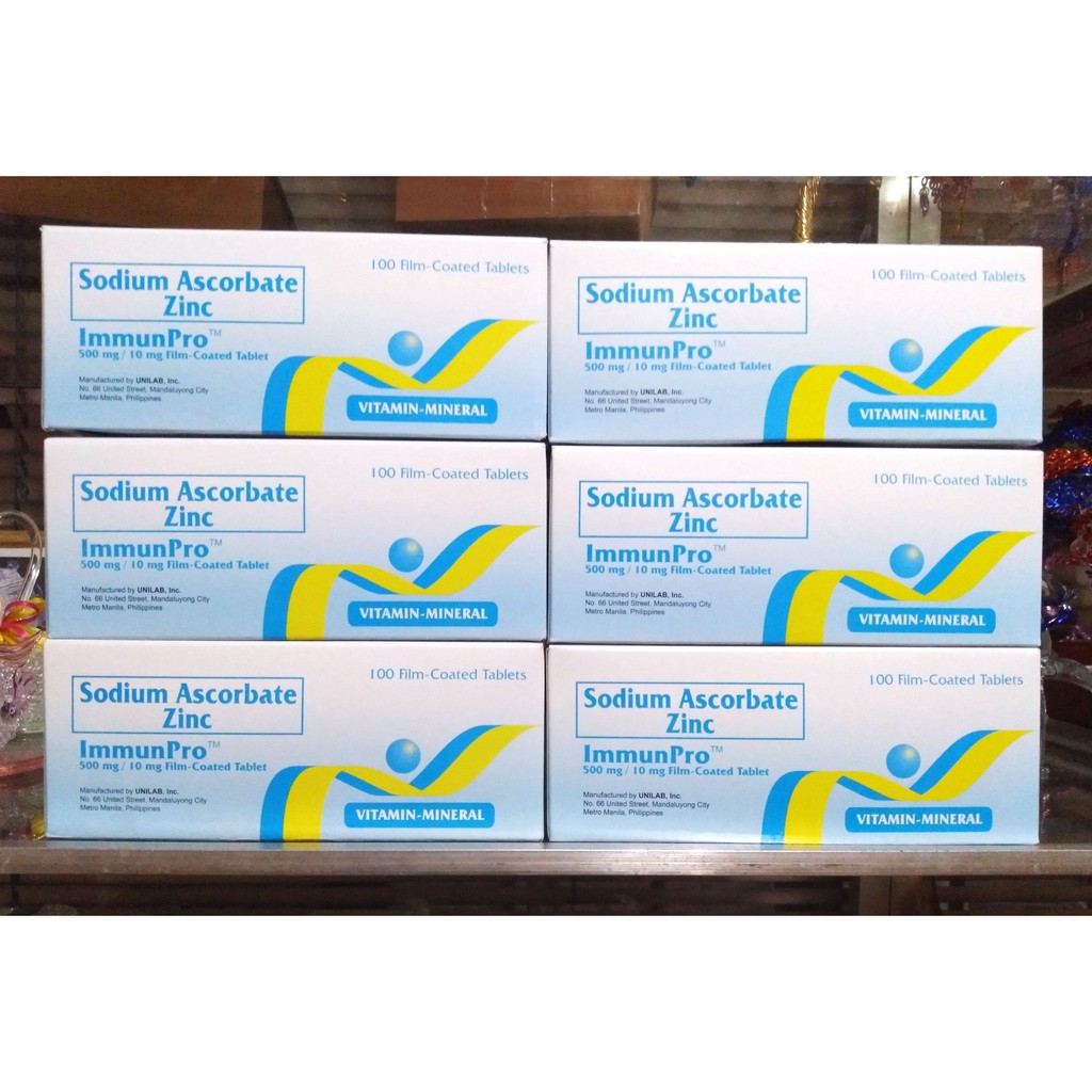 Immunopro Vitamin C with Zinc for Adult Immunity 100 Tablets/32 Tablets ...