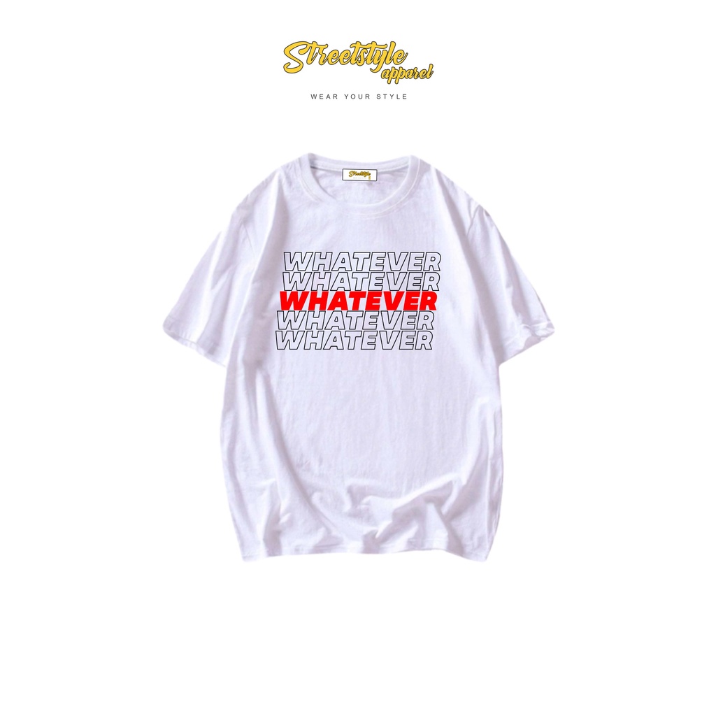 Whatever Inspired Tshirt || Streetstyle Apparel | Shopee Philippines