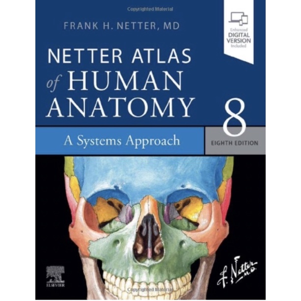 Netter Atlas of Human Anatomy: A Systems Approach 8th Edition | Shopee ...