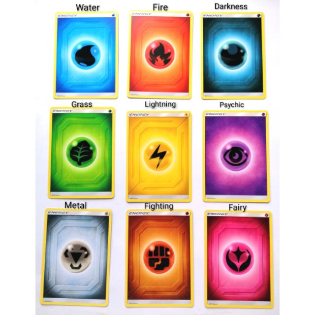 Original Pokemon Energy Cards Shopee Philippines