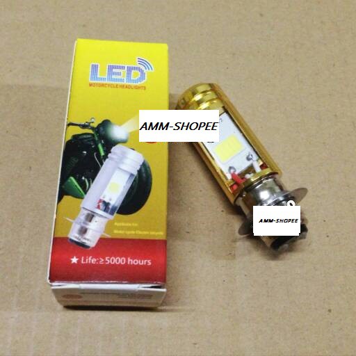 2-Sided LED HEADLAMP with Square EMITTER M5 / H6 | Shopee Philippines