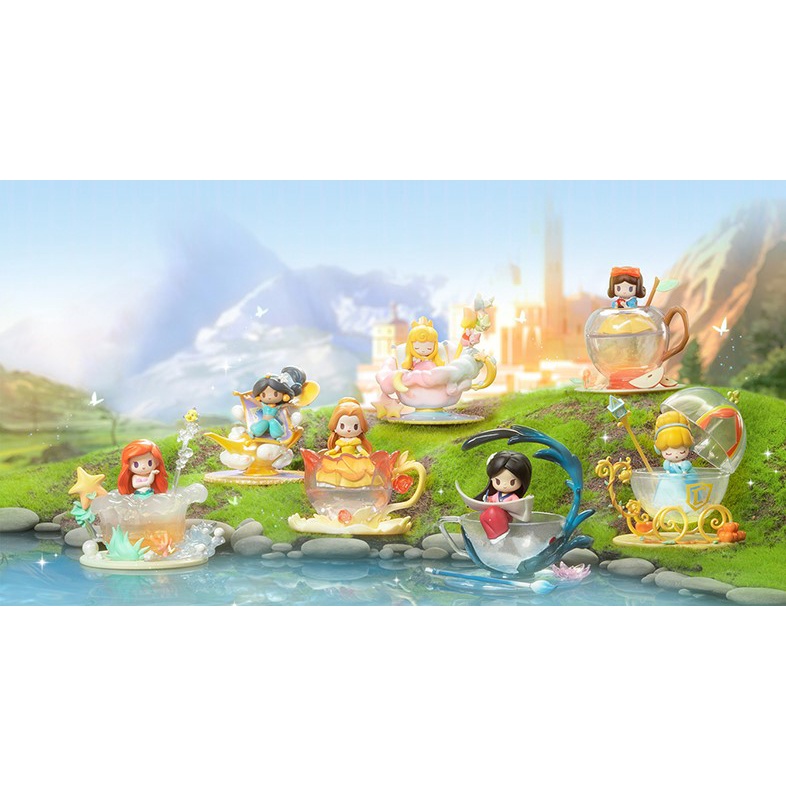 52TOYS DISNEY PRINCESS TEACUP BLIND BOX SERIES WITH CHASE! ALL 7 ...