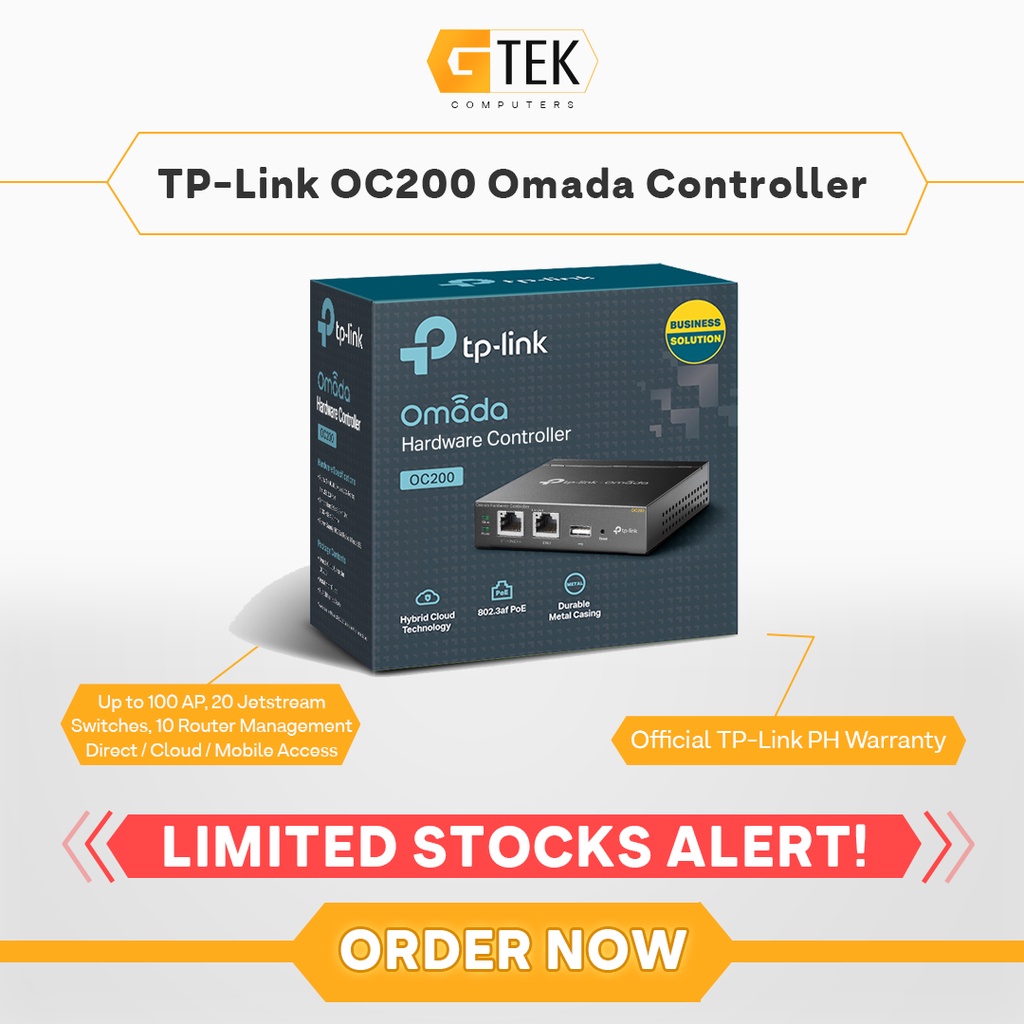 TP-Link OC200 Omada Hardware Controller | Shopee Philippines