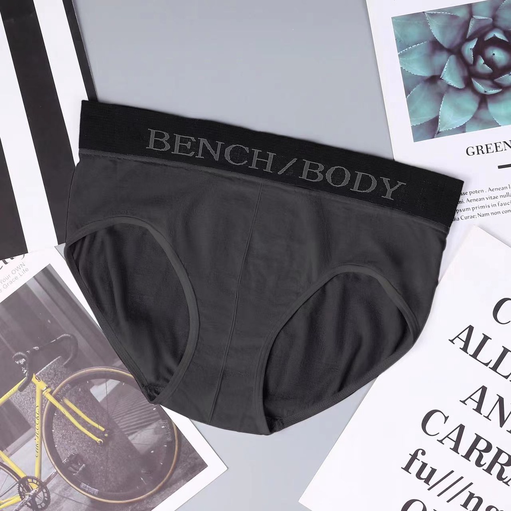 Hongwillyang Ben-ch Men's Brief Cotton Spandex High Quality | Shopee ...