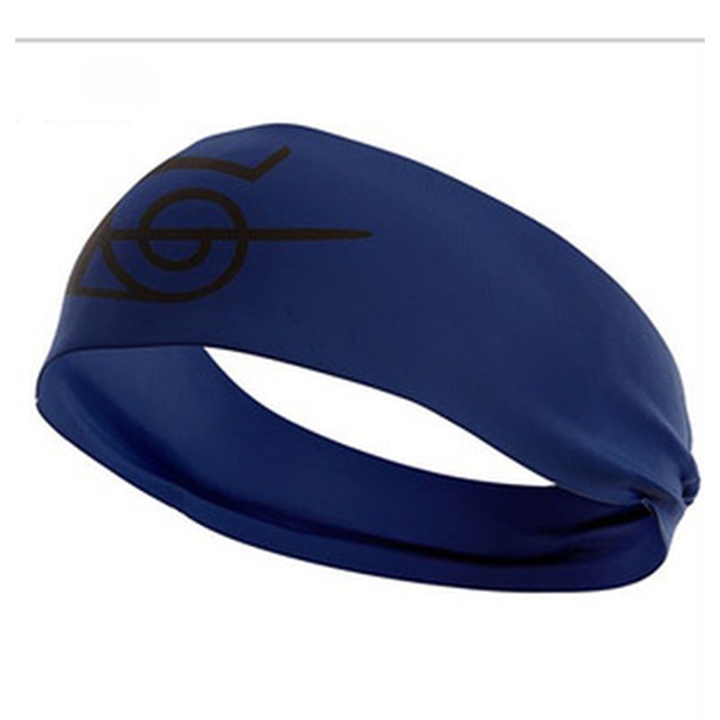 Anime Naruto Stretchy Sports Headbands 3D Printed Akatsuki Cloud ...