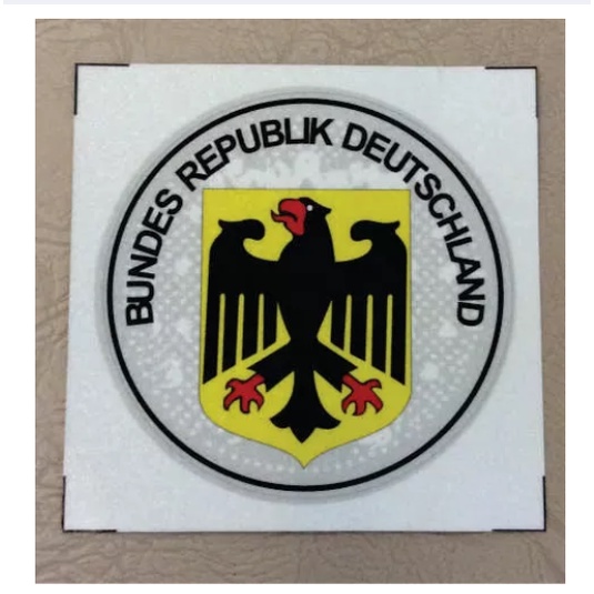 Euro German Eagle 3M Reflective sticker by Eurodecals | Shopee Philippines