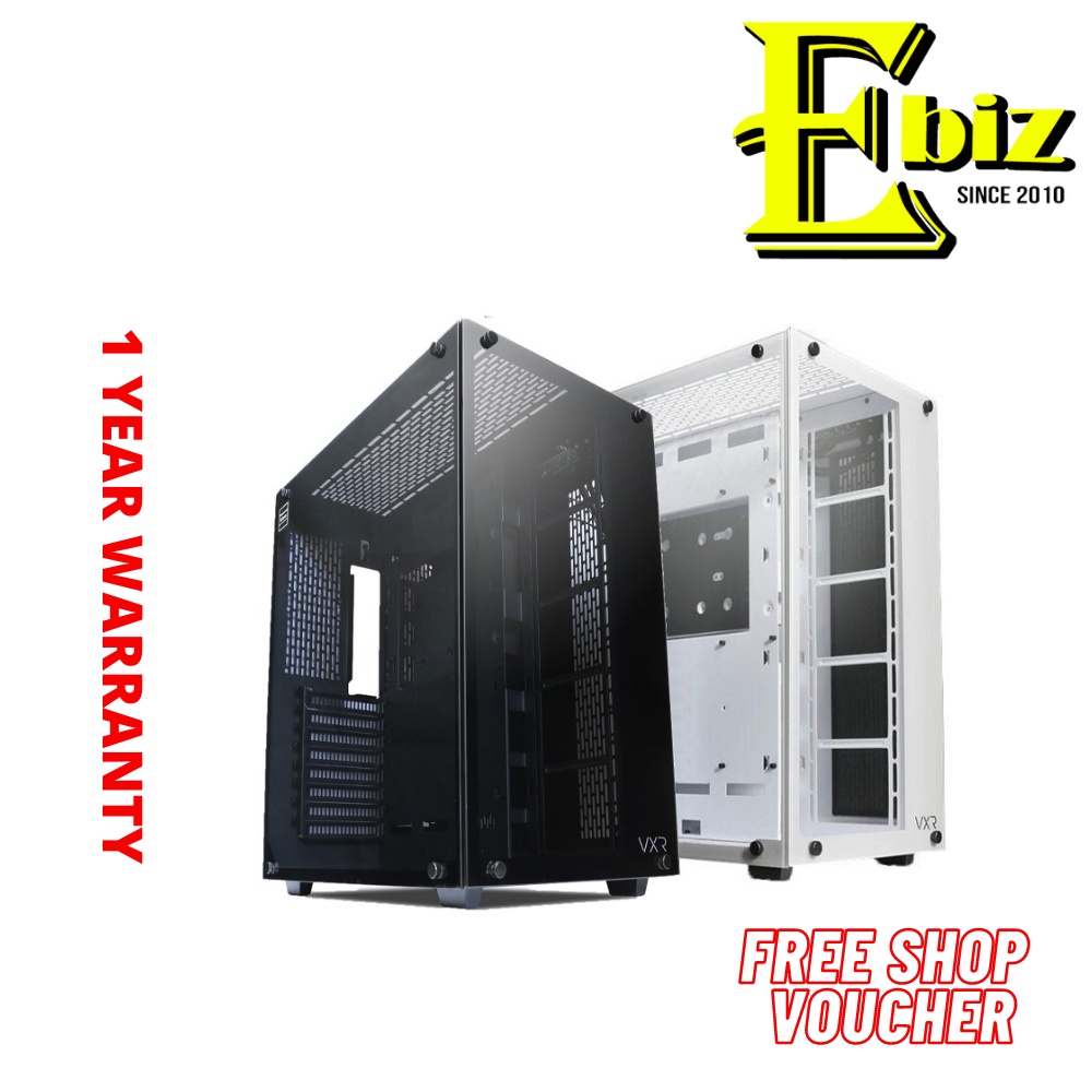 TECWARE VXR Dual Tempered Glass Premium ATX Casing | Shopee Philippines