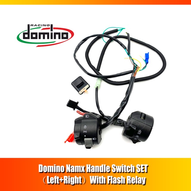 Motorcycle Domino V1/V2 Nmax Handle Switch (Left/Right) Plug and play ...