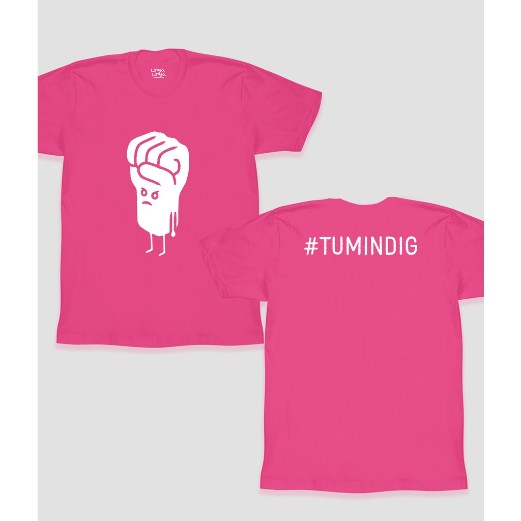 Linya-Linya T-Shirt: Tumindig Pink | Shopee Philippines