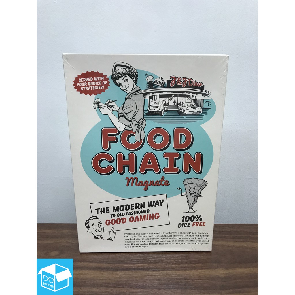 Food Chain Magnate Strategy Boardgame (Minor Box Damage) | Shopee ...