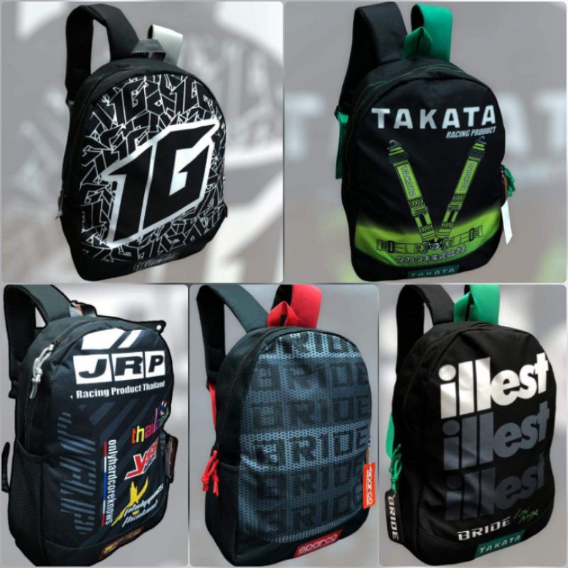 New Garage Backpack Bag | JRP Thailand x Pinas Backpack Bag | Shopee ...