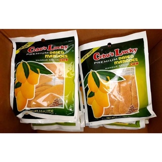 Cebu's Lucky Premium Dried Mangoes in 100 grams per pack.. Best in pasalubong. | Shopee Philippines