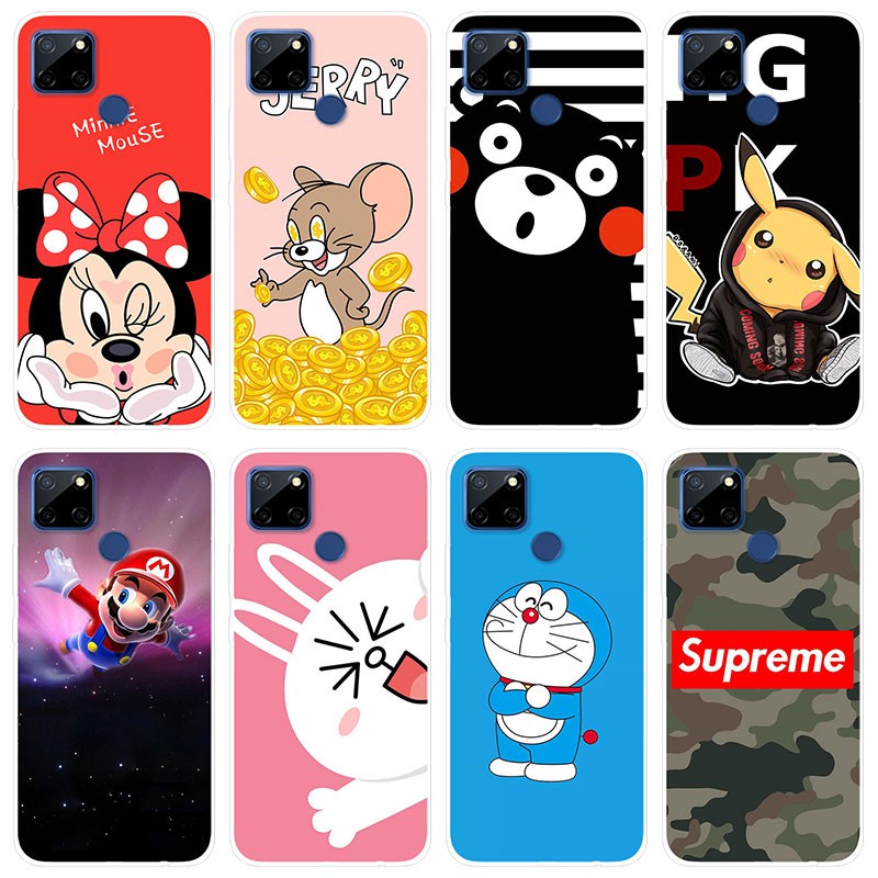 Realme C12 Case Soft TPU Silicone Realme C12 RealmeC12 Casing Phone ...