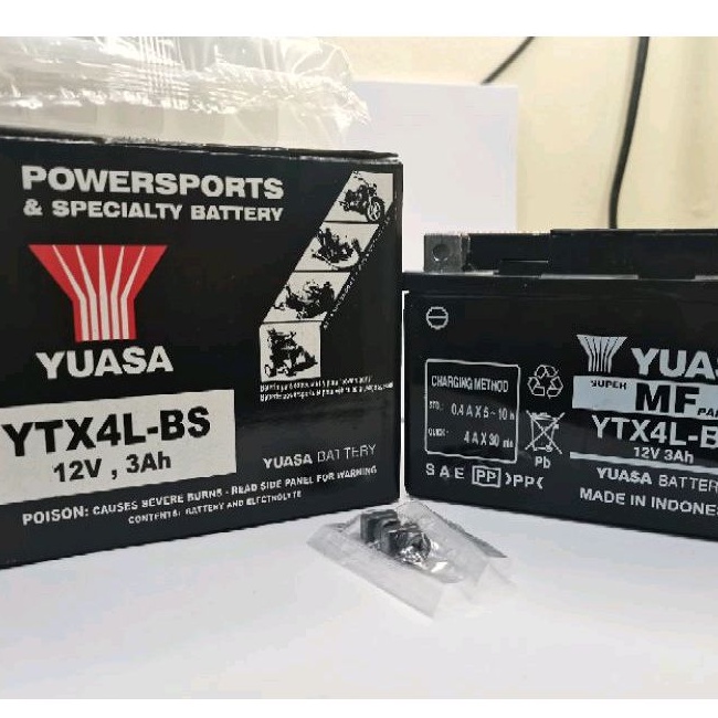 YAMAHA YUASA BATTERY MIO / M3 / XRM / GRAVIS / GEAR / Soulty / SOUL ...