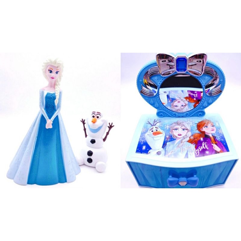 Pre- ️ Disney frozen Elsa, Olaf coin bank & mini dressing table ...