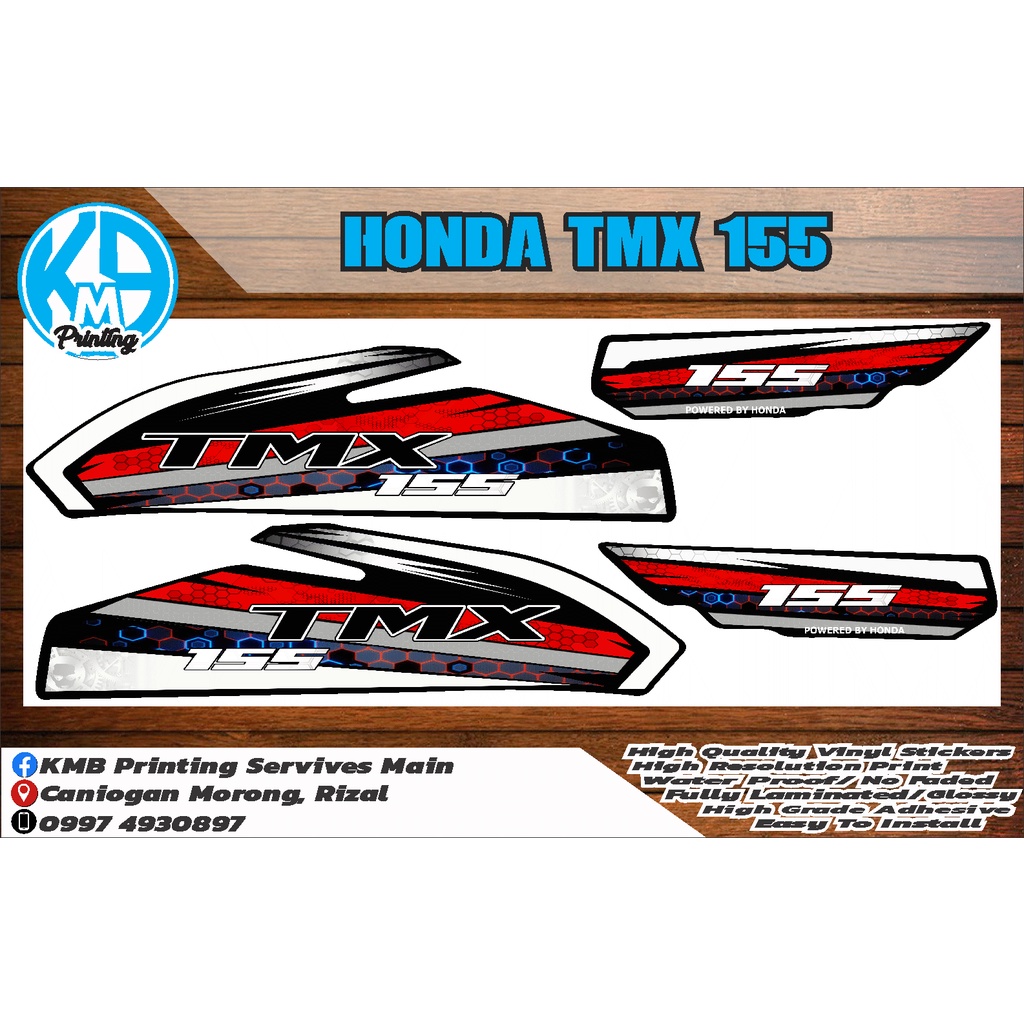 Honda TMX 125/155 Sticker Decals | Shopee Philippines