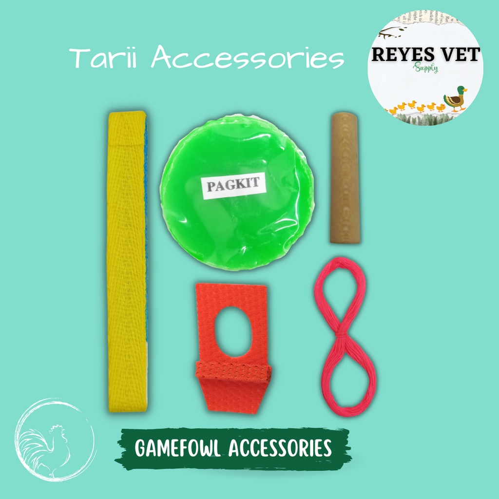 [VET SUPPORT] TARI SET OF ACCESSORIES FOR GAMEFOWL / GAMIT PARA SA ...