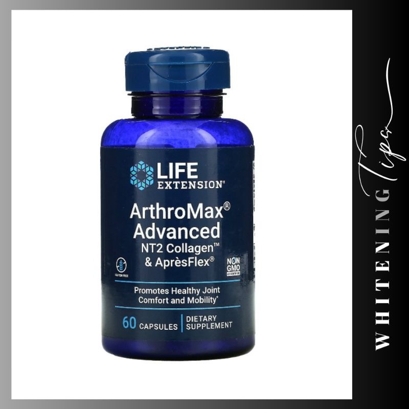 WHITENING TIPS | Life Extension, ArthroMax Advanced, NT2 Collagen & ApresFlex, 60 Capsules ...