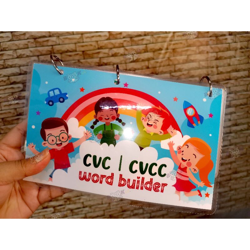 Laminated CVC | CVCC Word Builder for Kids | Shopee Philippines