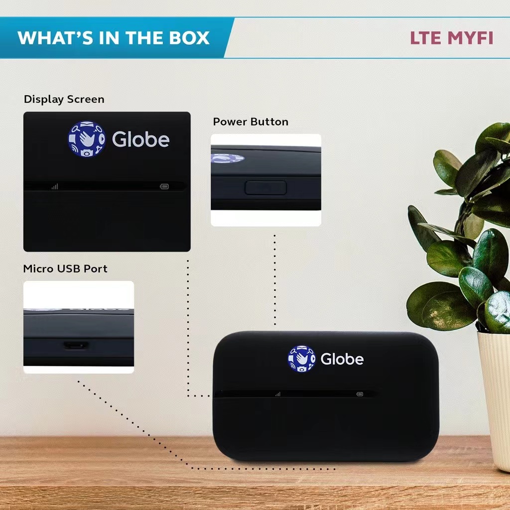 Globe LTE Mobile WiFi with 9GB all-Access | Shopee Philippines