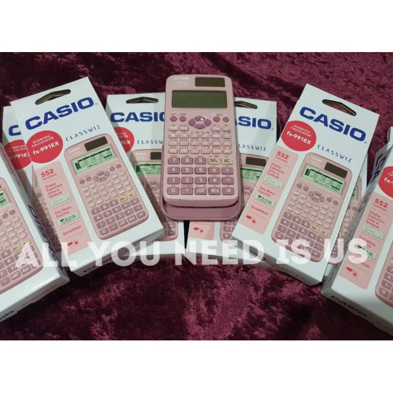 FX991EX 991EX FX-991EX CLASSWIZ PINK / BLUE | Shopee Philippines