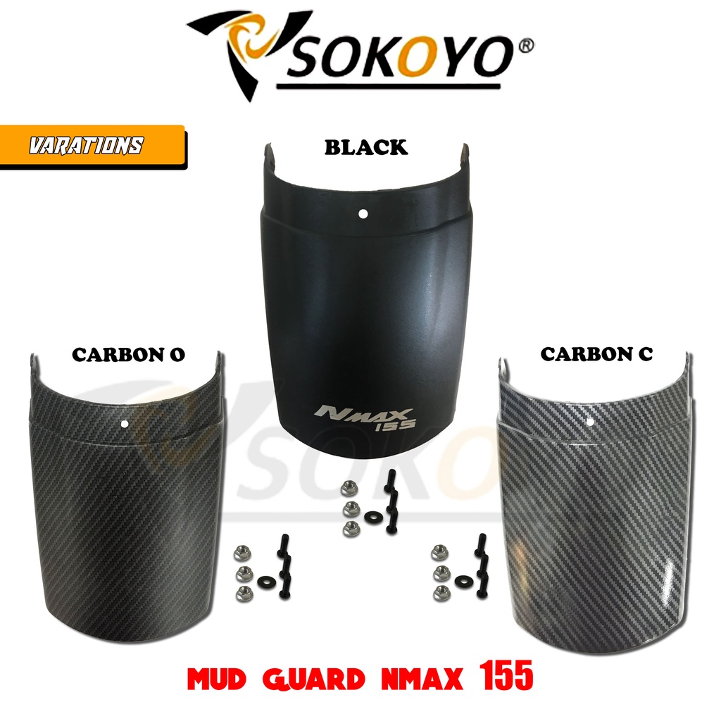 1 Pc Front Fender For Yamaha Nmax V1 V2 Extension Mud Guard Extension ...