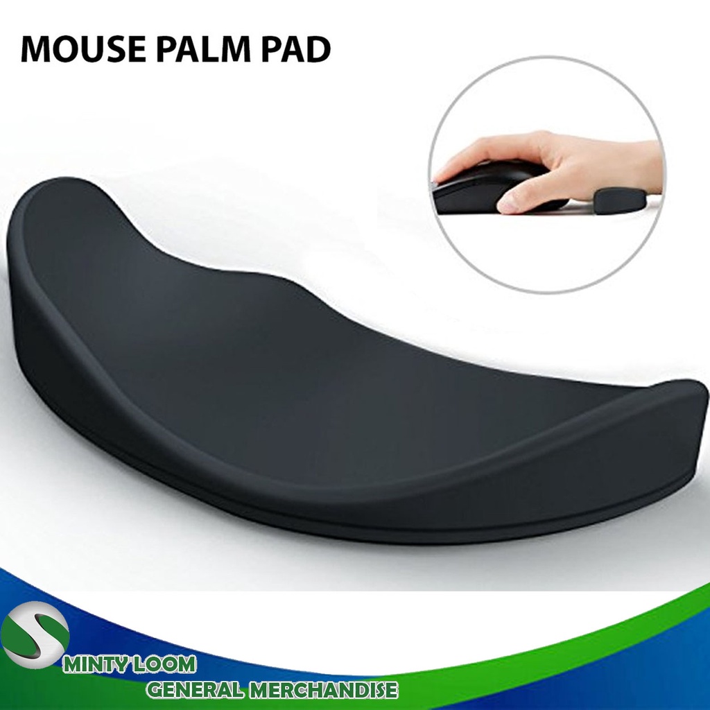 Ergonomic Mouse Palm Pad Wrist Rest Pad Comfortable Mouse Wrist Rest ...