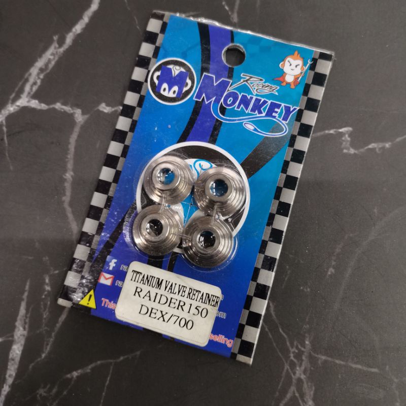 RACING MONKEY TTTANTUM VALVE RETAINER SNIPER RAIDER150 | Shopee Philippines