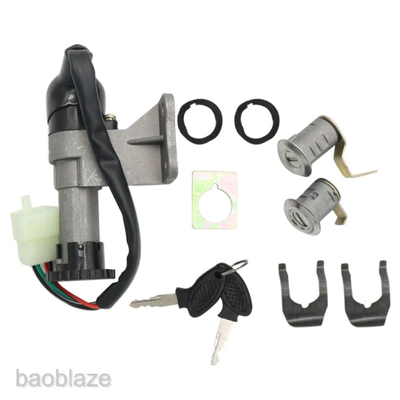 Ignition Key Switch for Chinese Scooter GY6 50-150cc Jonway | Shopee ...