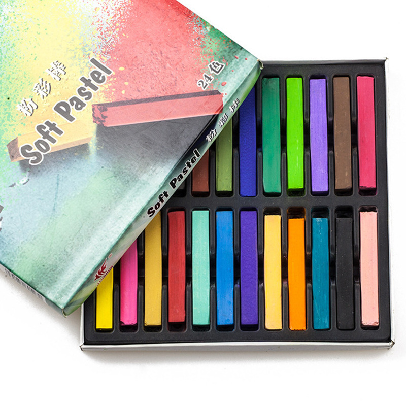 6/12/24 colors Soft Pastel for Artist Student Painting Chalk Set Non ...