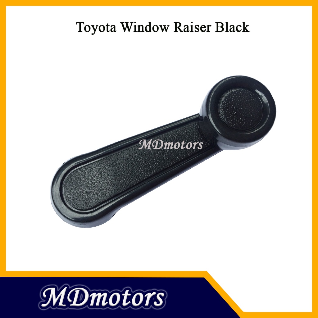 Toyota Door Window Handle Riser Raiser Black with Zinc Taiwan | Shopee ...