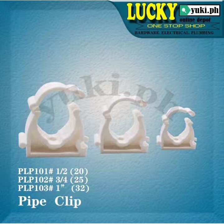 PPR FITTINGS PIPE CLIP/PIPE CLAMP (PLP101 (20) 1/2 / PLP102 (25) 3/4 ...
