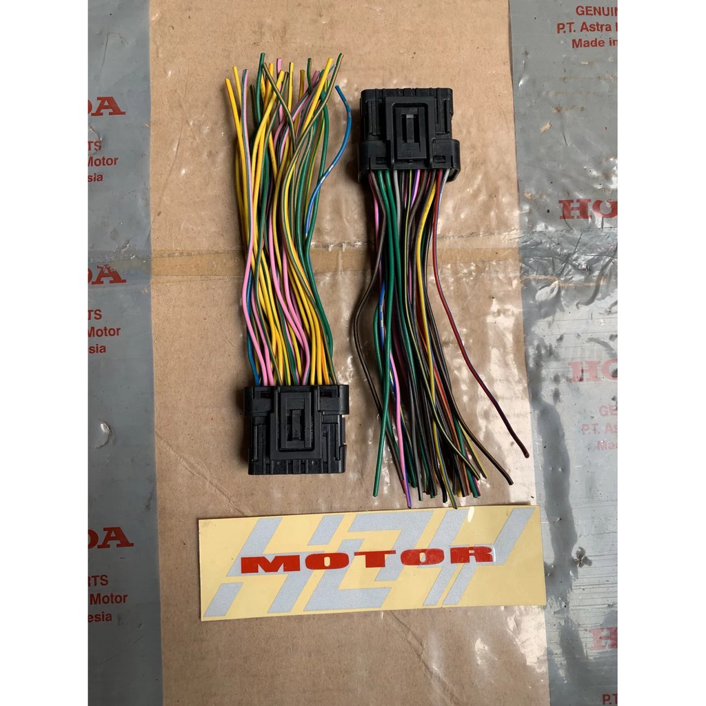 Socket Cable Ecu Cdi Ecm Pin 33 Pcx Jupiter Z1 Ninja Rr Mono Original ...