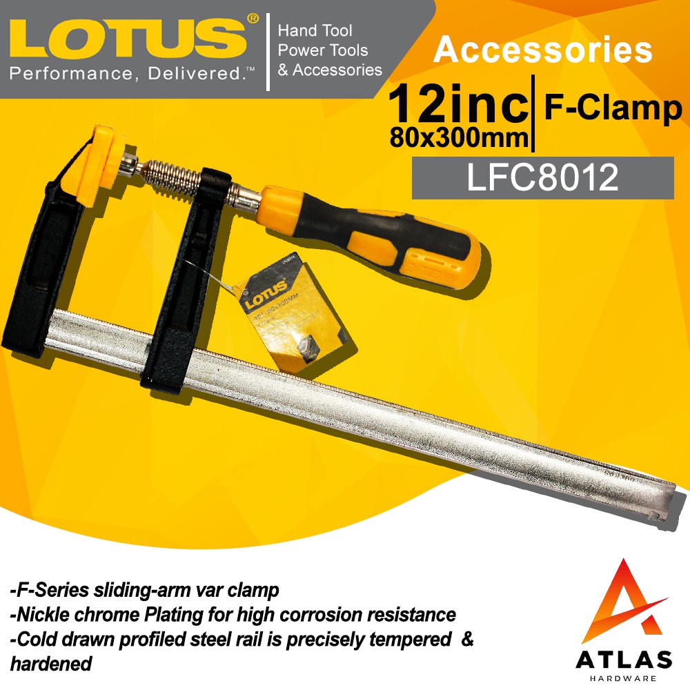 Lotus F- Clamp LFC8012/LTHT12FCX 12" | Shopee Philippines