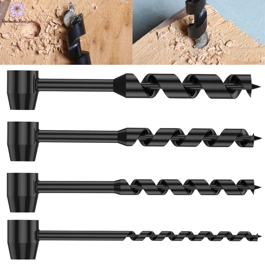 Bushcraft Hand Drill Carbon Steel Manual Auger Drill Portable Hand ...