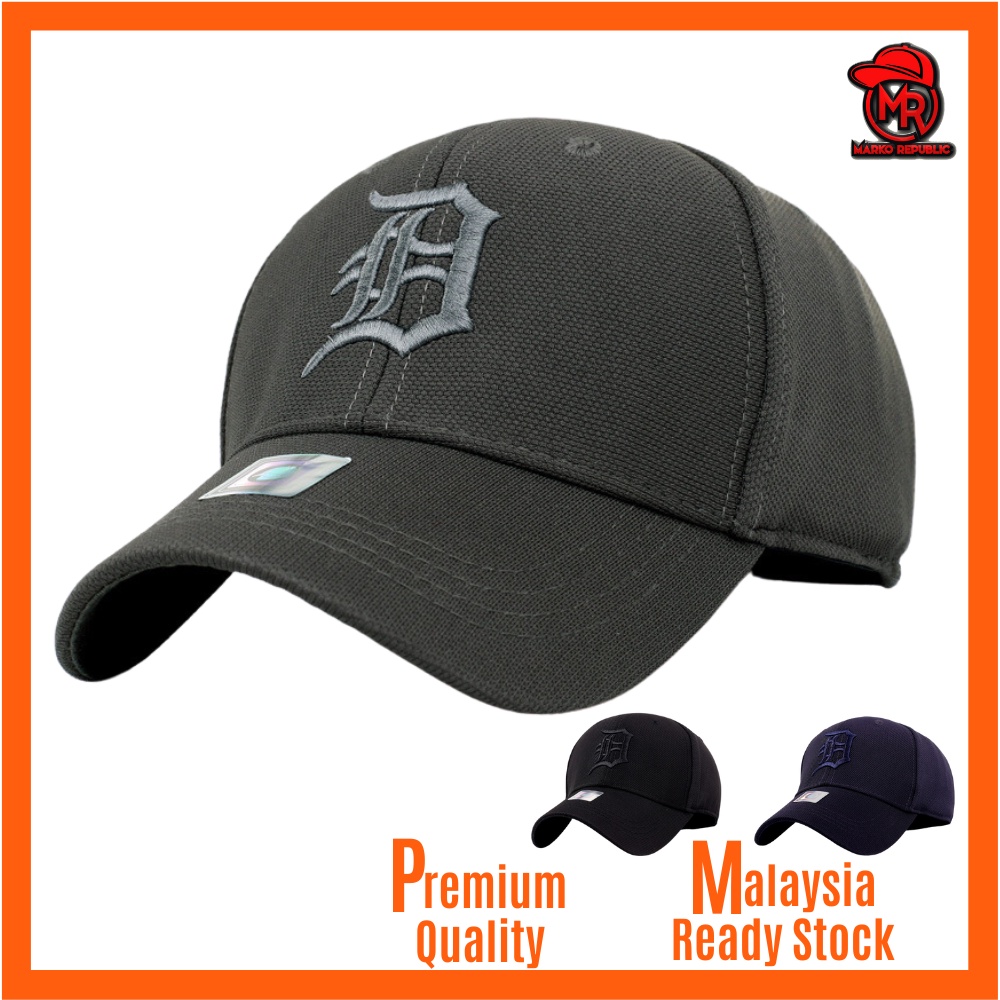 MLB Detroit Tigers Alphabet D Men Women Hip Hop 1 Size Fits All Full ...