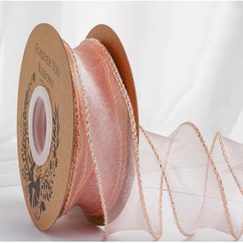 9m Wave Silk Korean Style Gold Edge Organza Ribbon Gift Wrapping ...