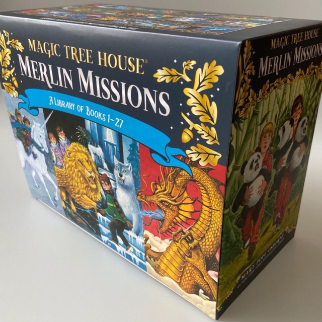 (27BOOKS) Magic Tree House Merlin Missions Box set | Shopee Philippines