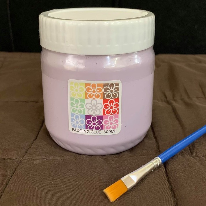 AMORE - PURPLE Padding Glue 300mL Binding Glue Adhesives Padding Cement ...