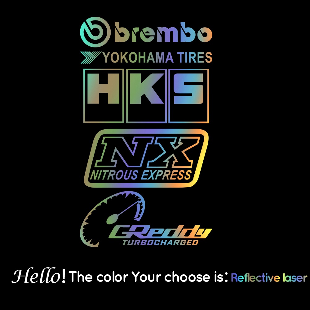 NEW JDM racing Moto Stickers Voiture Art Car Decals New Design Pattern ...