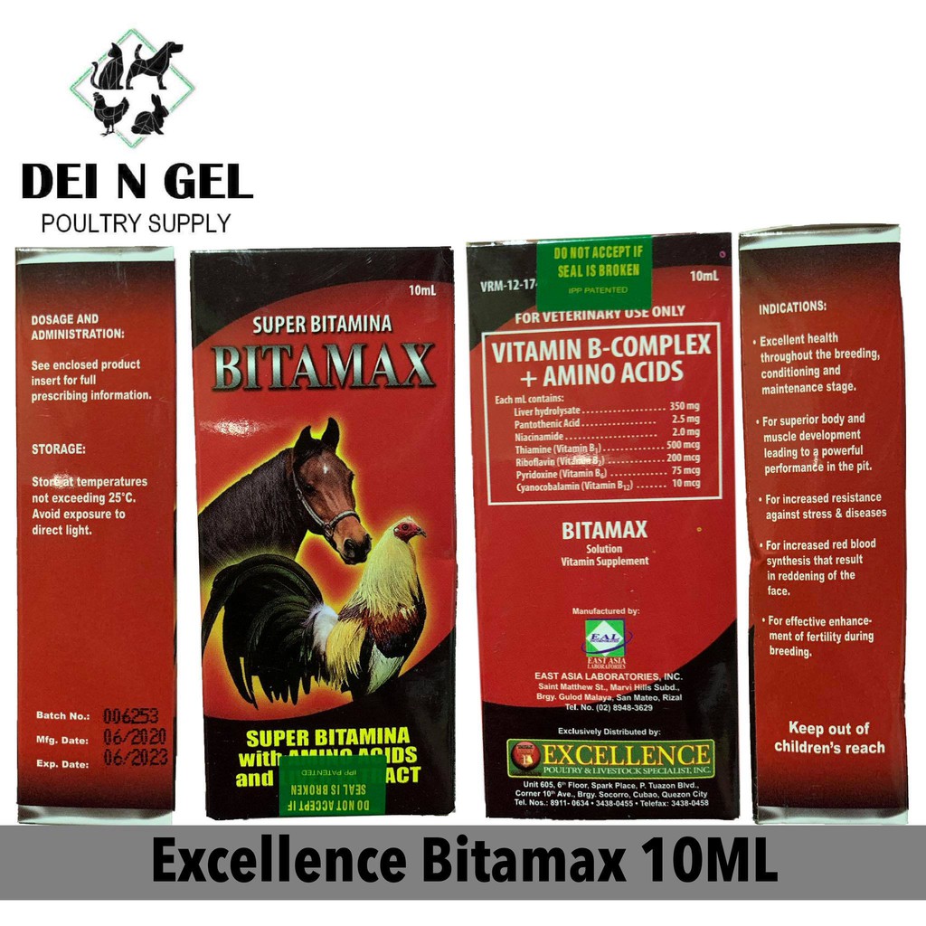 Excellence Bitamax Super Bitamina (10ML) | Shopee Philippines
