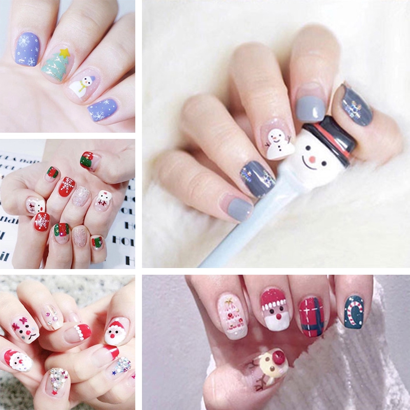 (Not UV Sticker) DA281-300 Finger DIY Normal Nail Sticker Fashion ...