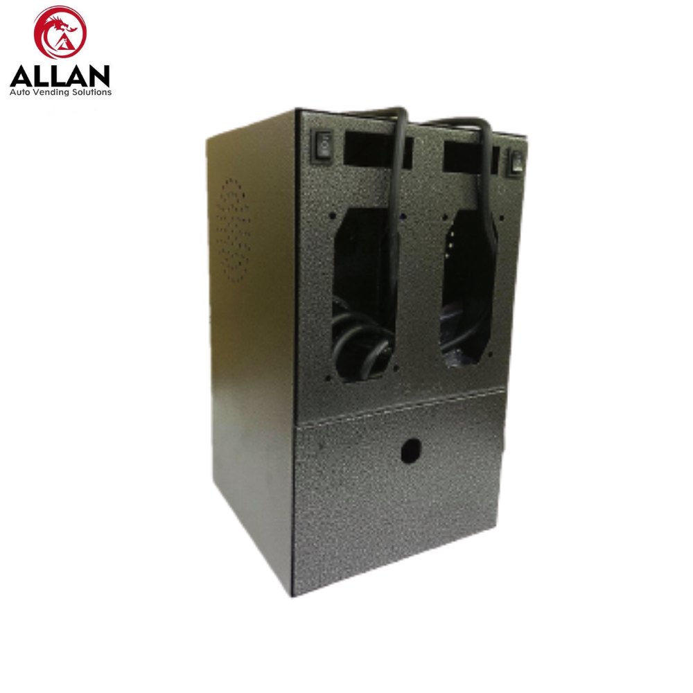 ALLAN Pisonet DUAL BOX Casing/Pisonet 2N1 DUAL COIN SLOT Box Coinslot ...