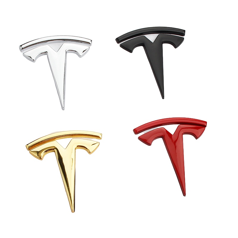 Tesla Model 3 S X Y Body Side Label Sticker Metal Modification C-Pillar ...