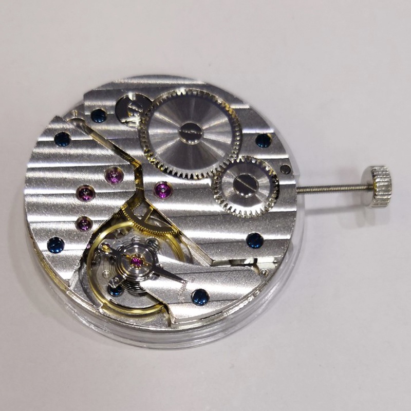 Replacement Watch Movement 17 Jewels Mechanical 6497 Hand-Winding ...