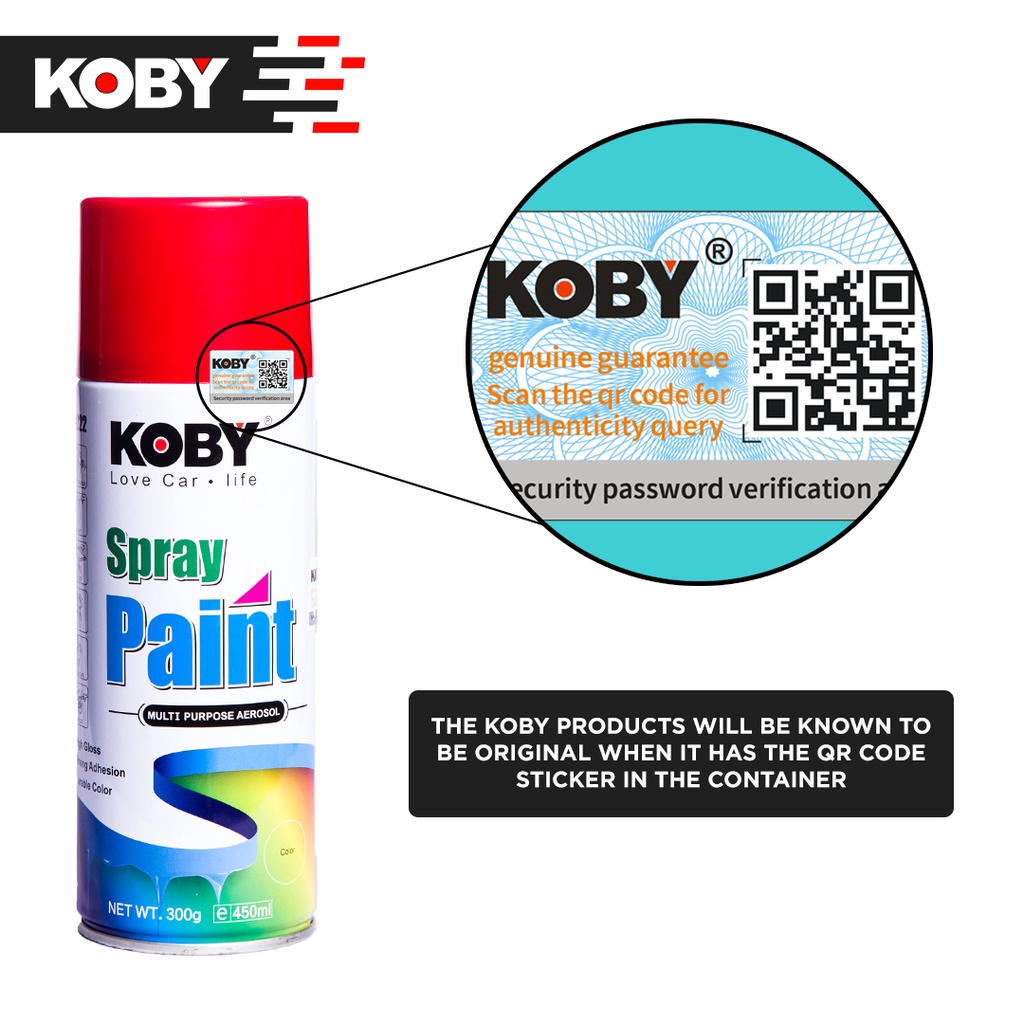 Knight Motorcycle Accessories Koby Spray Paint Multi Purpose ...