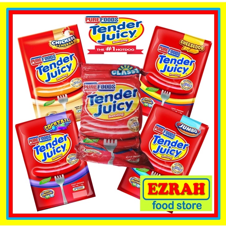 Purefoods Frozen Products, Tender Juicy Hotdogs, Vida Bacon, Nuggets ...