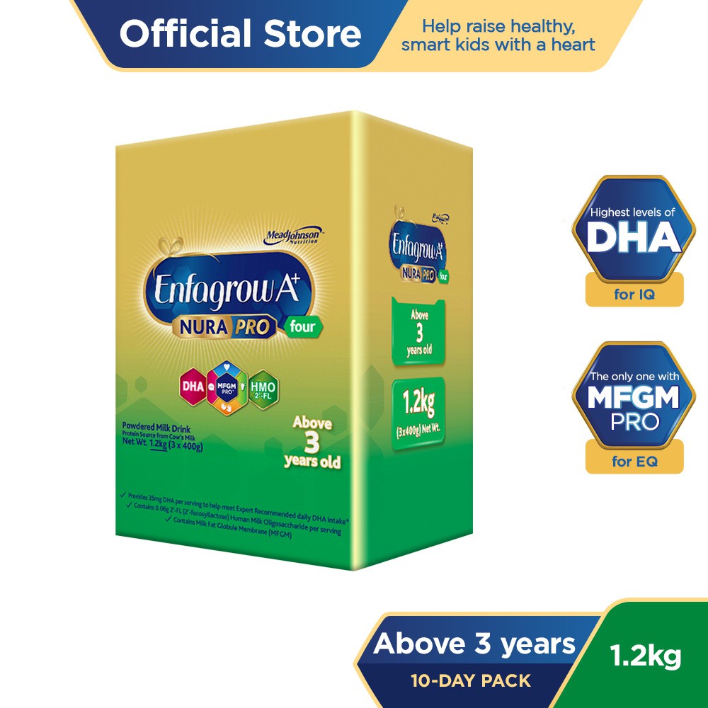 [BRAND MEMBERSHIP FREE ITEM] - Enfagrow A+ Four Nurapro 1.2kg - GWP ...