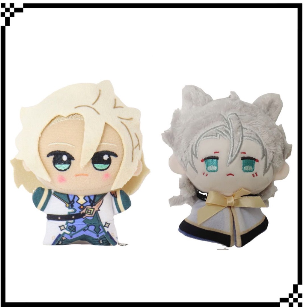 Genshin Impact Albedo Plush Doll pendant Figures Toys Game Cute Gifts ...