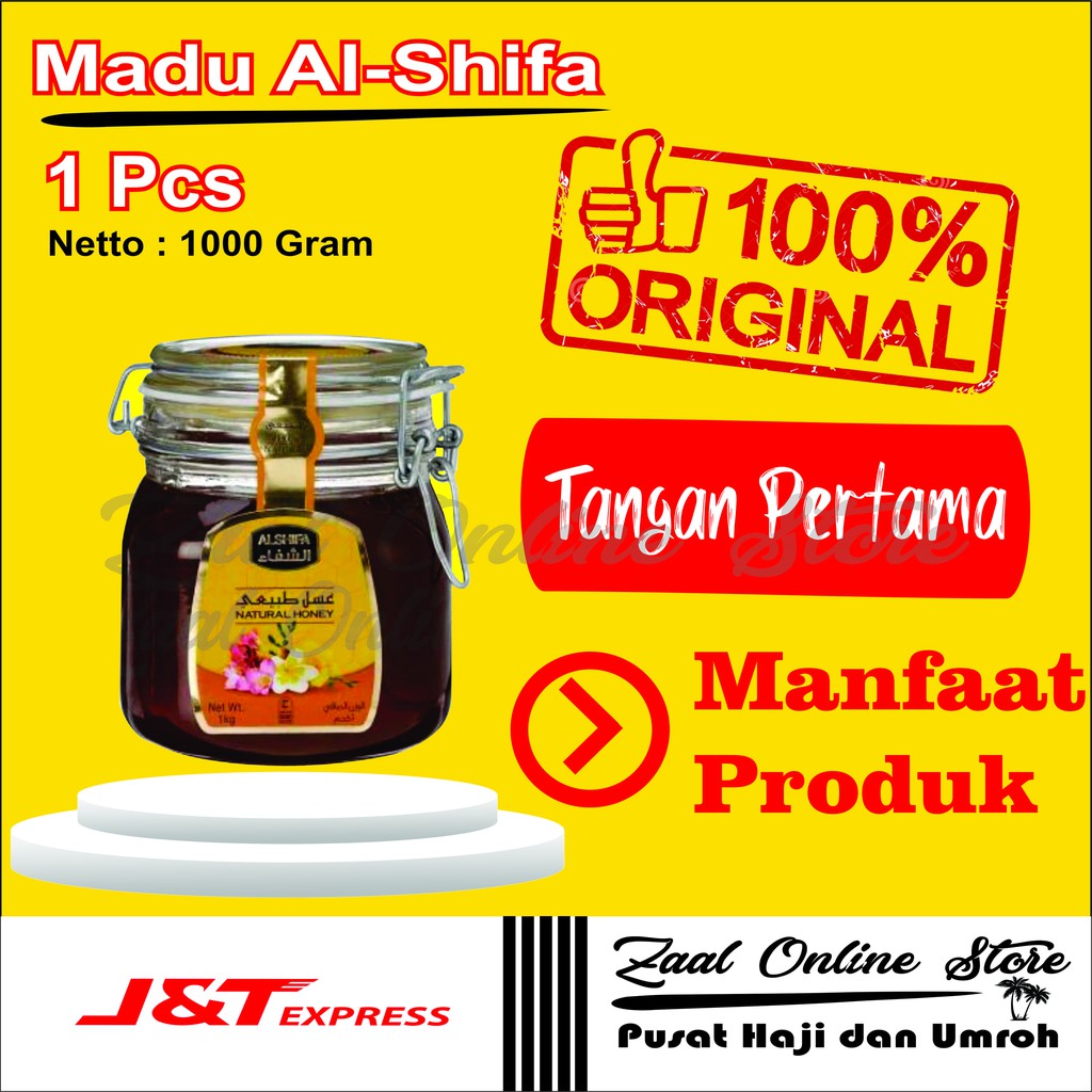 Al SHIFA ALSHIFA Arabic Honey AS SHIFA AS SIFA AS SYIFA 1KG 1 KG HERBAL ...